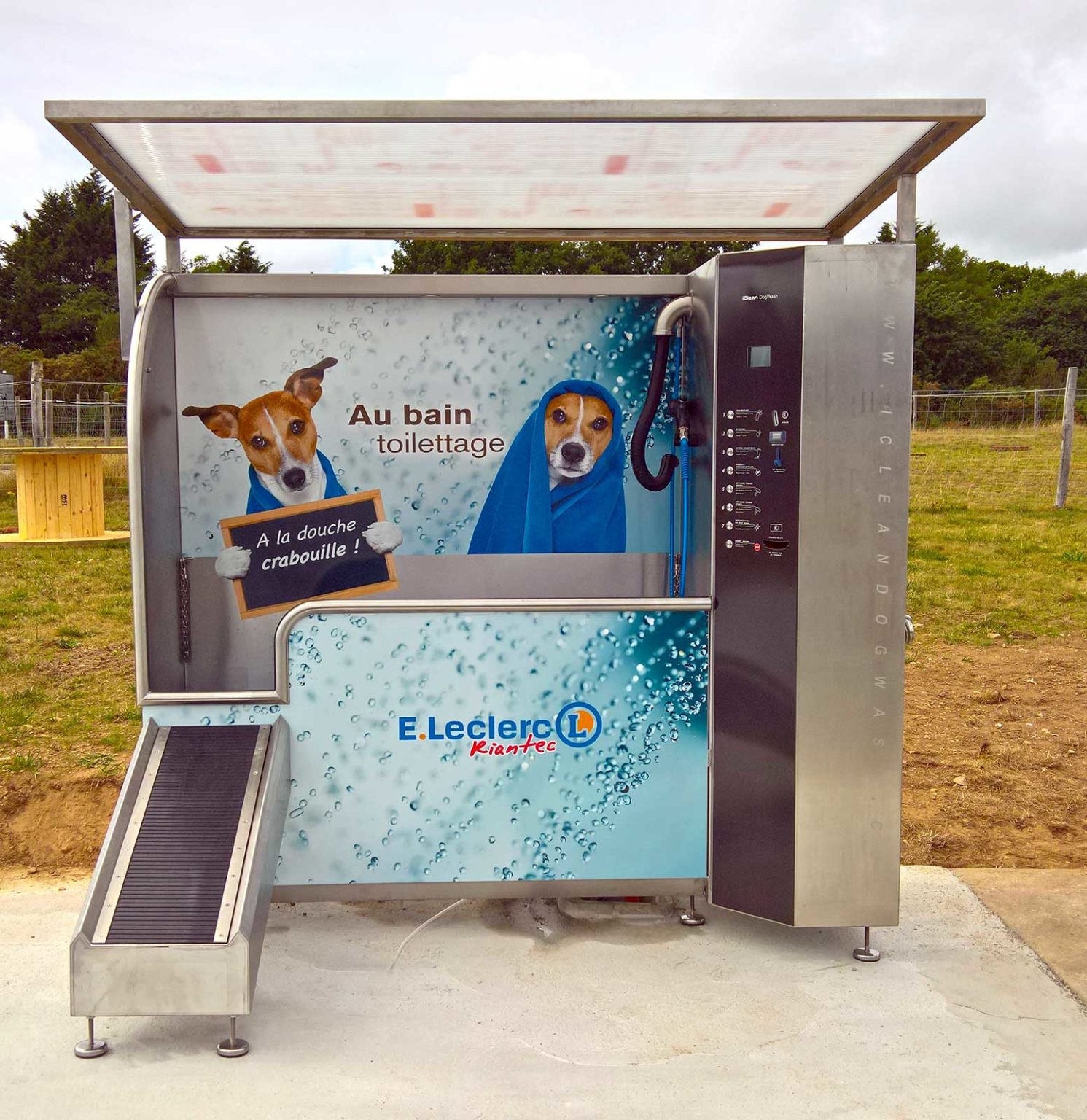 La nouvelle machine de lavage pour chien Dogwash Basic